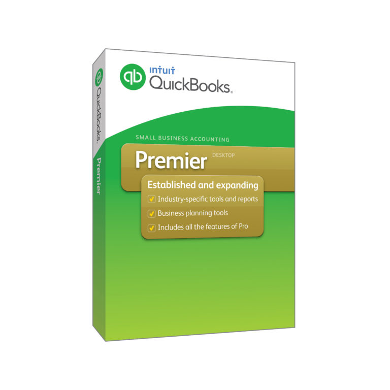 Quickbooks Premier Single License All Industry Mackey Business